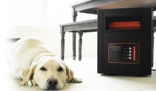 Comfort Deluxe with Copper PTC Infrared Zone Heater by AirNmore