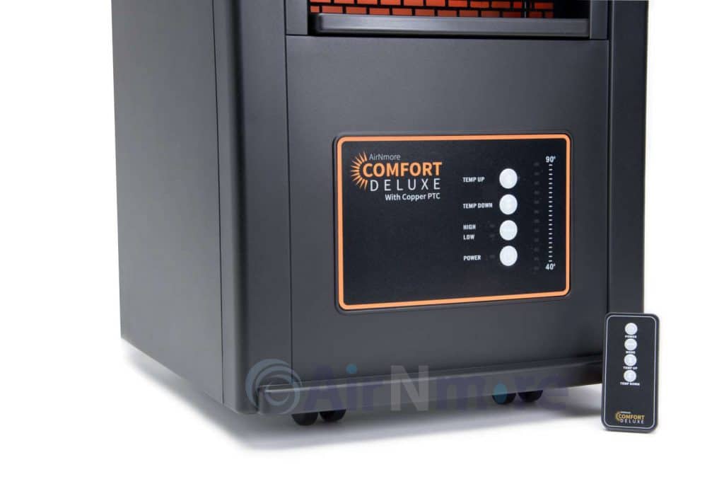 Comfort Deluxe with Copper PTC Infrared Zone Heater by AirNmore